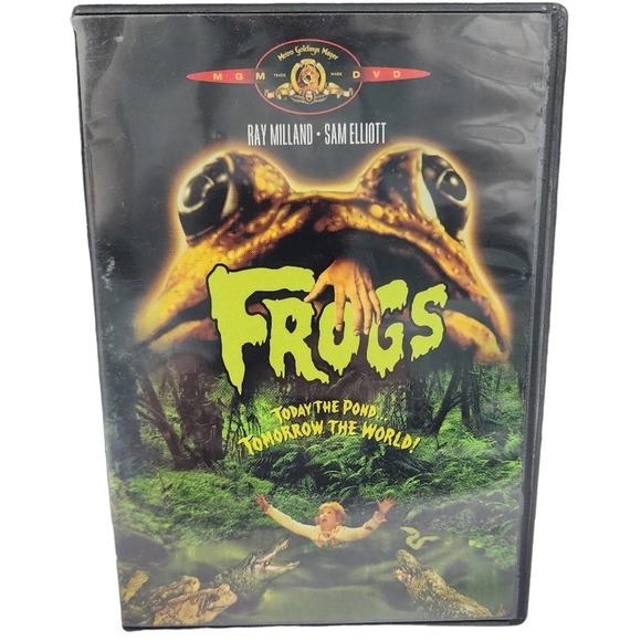 MGM | Media | Frogs 972 Horror Movie Dvd Sam Elliott Today The Pondtomorrow The World | Poshmark